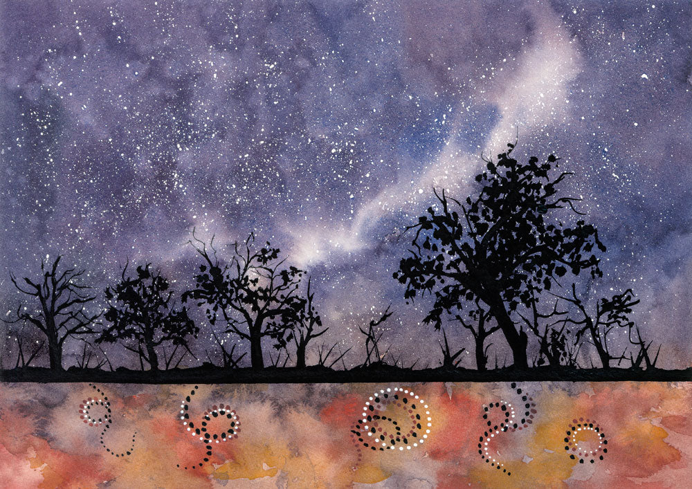 Limited Edition Giclee Print – Outback Watercolours