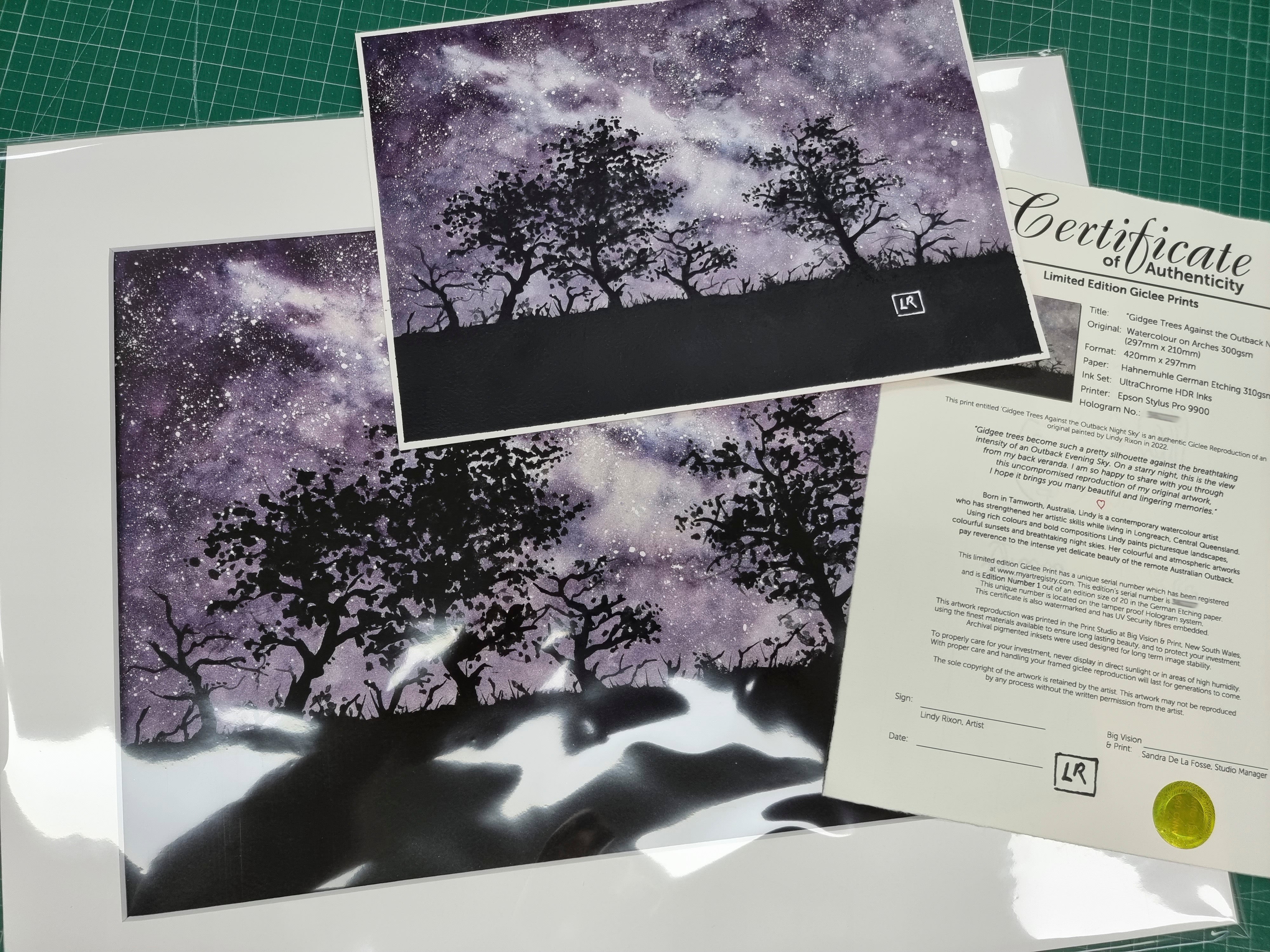 Prints of Visual Artwork – Outback Watercolours